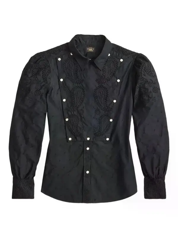Ralph Lauren Paisley-embroidered Blouse