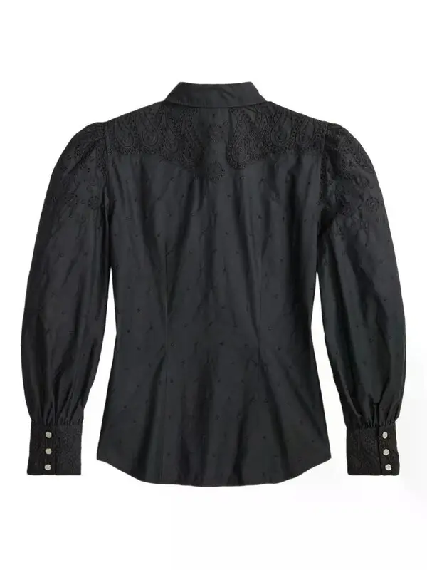 Ralph Lauren Paisley-embroidered Blouse
