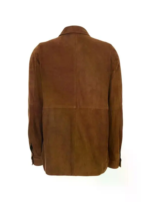 SEMICOUTURE Buttoned Suede Top