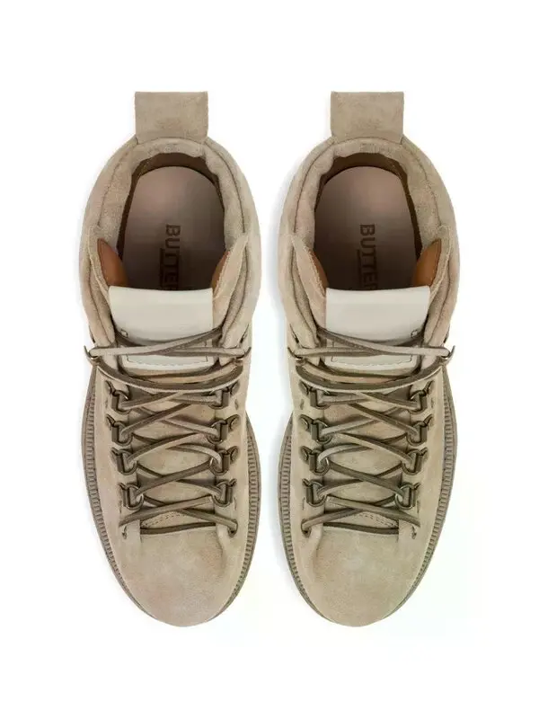BUTTERO® Laced Ankle Boots - Neutrals