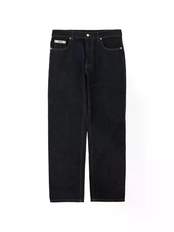 Moschino Logo-patch Jeans