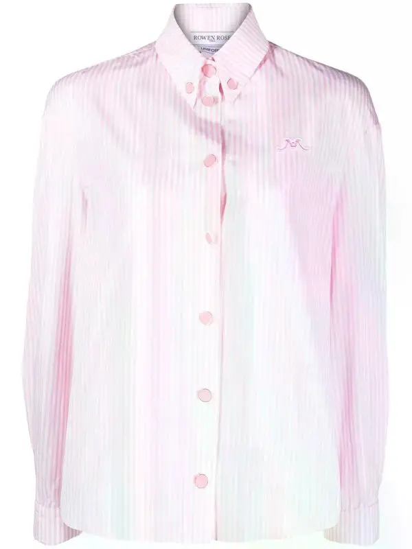 ROWEN ROSE Classic-collar Shirt