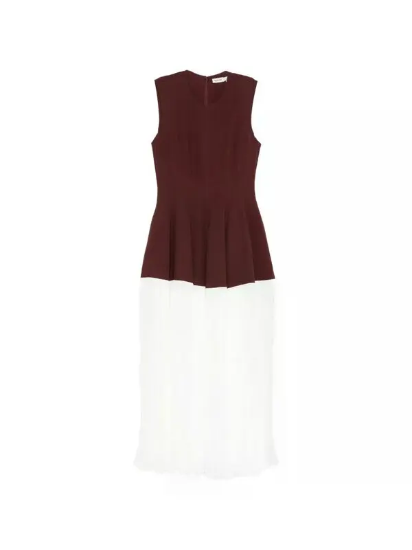 Simkhai Pleated Maxi Dress