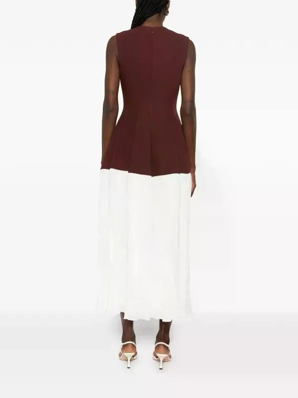 Simkhai Pleated Maxi Dress