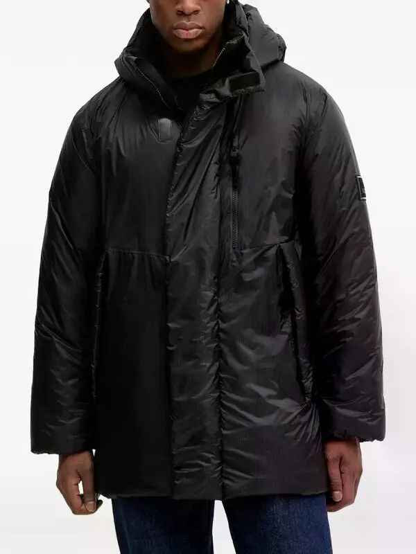 Rains 17240 Torna Insulated Hooded Panelled Jacket