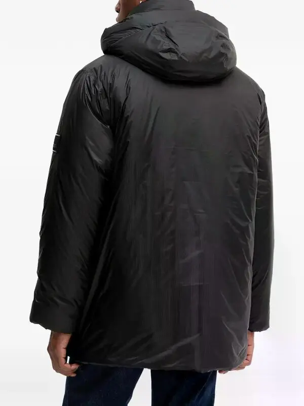 Rains 17240 Torna Insulated Hooded Panelled Jacket