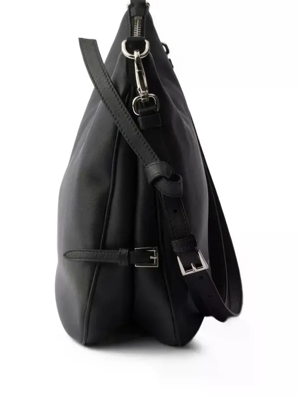 Prada Leather Shoulder Bag - Black