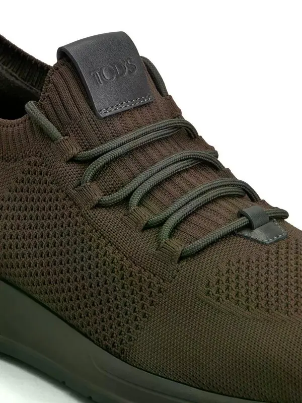 TOD'S Low-top Lace-up Sneakers - Brown