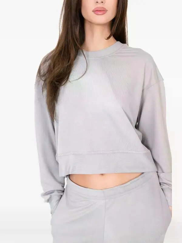 ON/OFF ESSENTIALS The Solace Crew Neck Sweatshirt - Grey