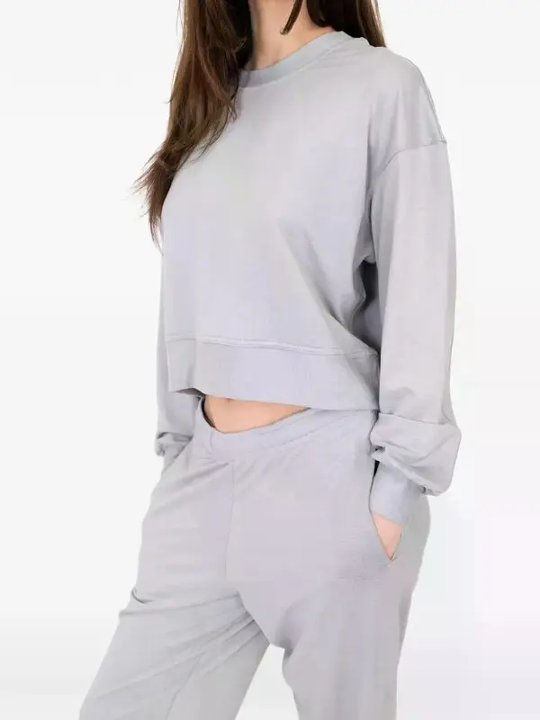 ON/OFF ESSENTIALS The Solace Crew Neck Sweatshirt - Grey