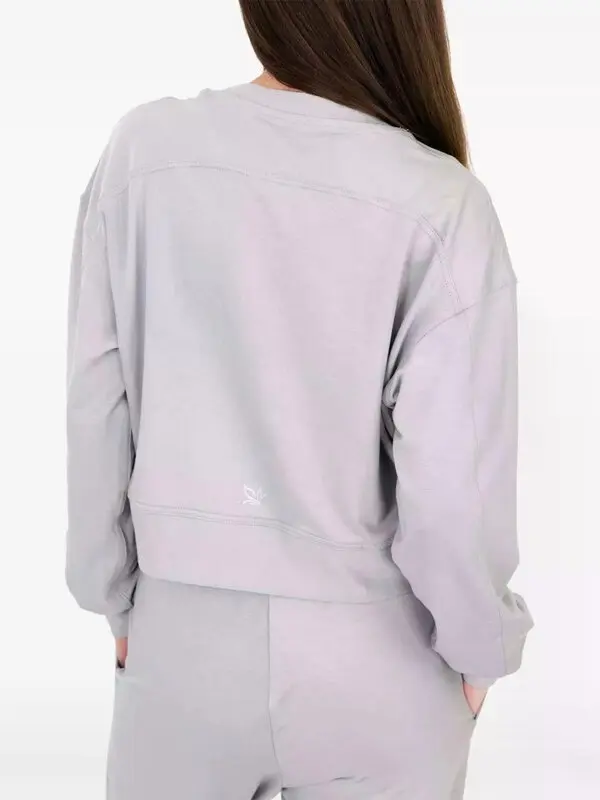 ON/OFF ESSENTIALS The Solace Crew Neck Sweatshirt - Grey