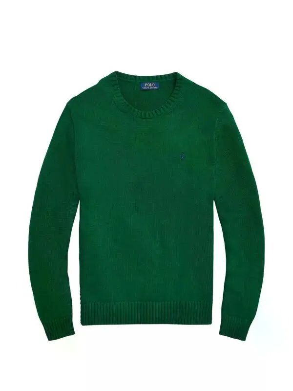 Polo Ralph Lauren Embroidered Crewneck Sweater - Green