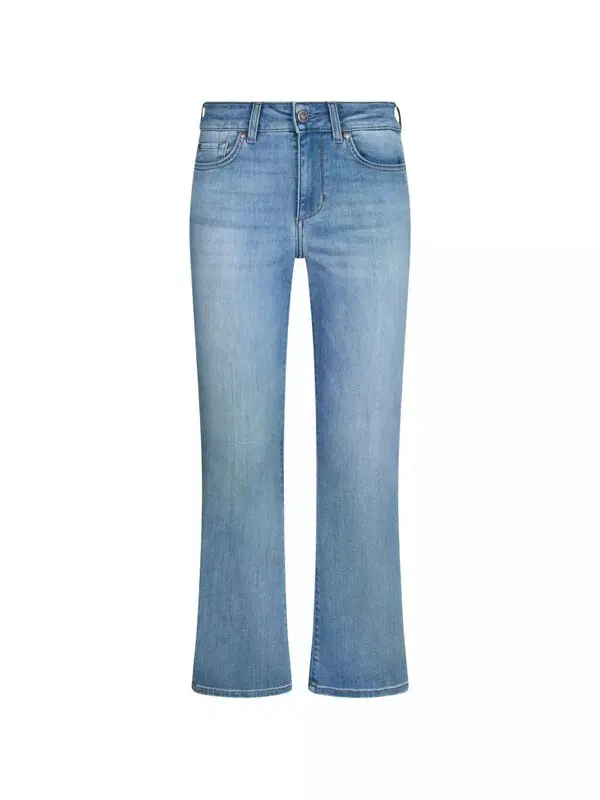 Liu Jo High-rise Cropped Flare Jeans