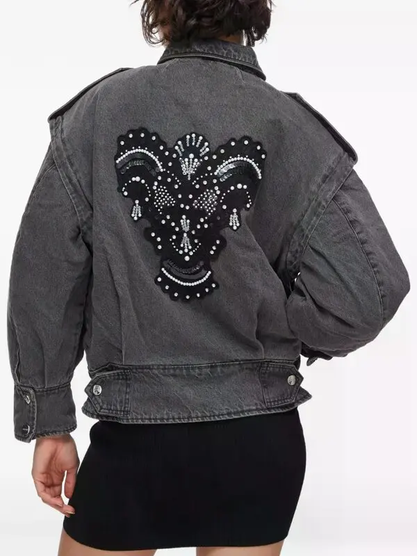 Liu Jo Embellished Denim Jacket