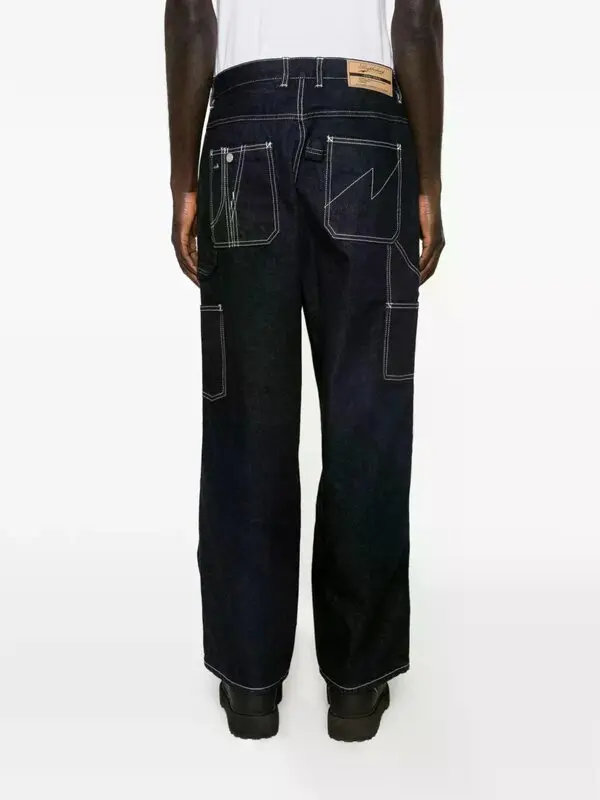 NEIGHBORHOOD Contrast-stitch Jeans