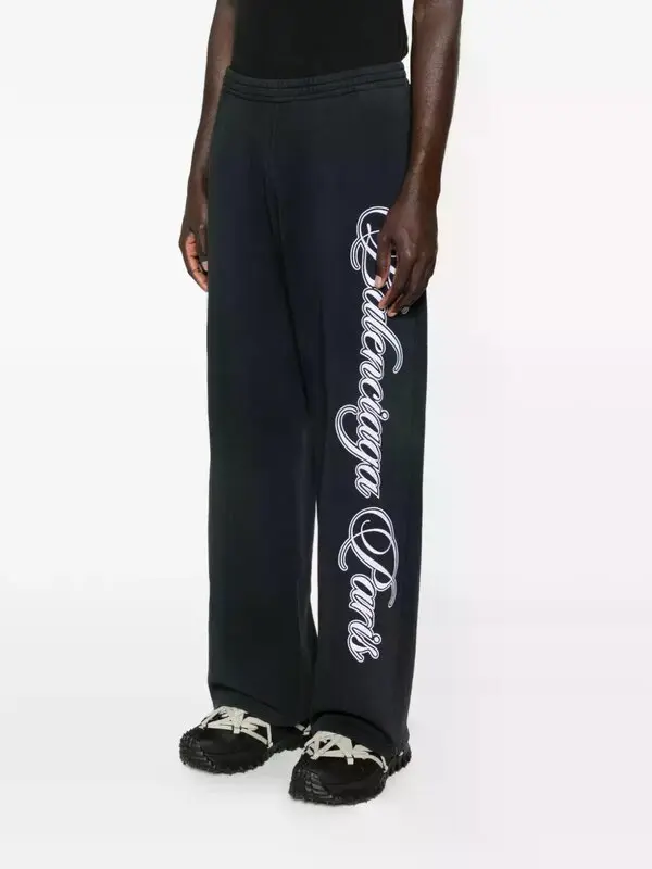 Balenciaga Cursive Track Pants