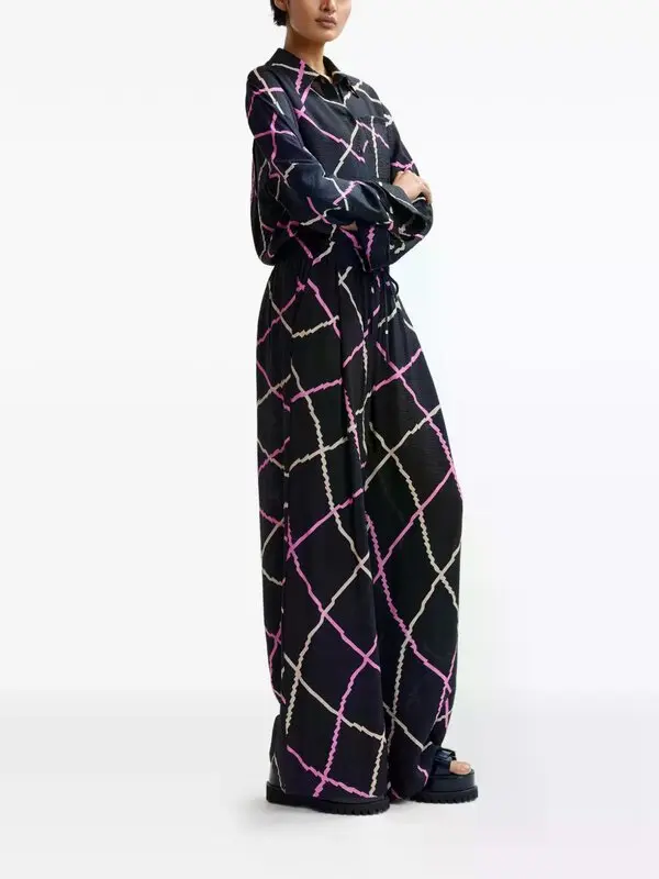 Essentiel Antwerp Patterned Drawstring Trousers