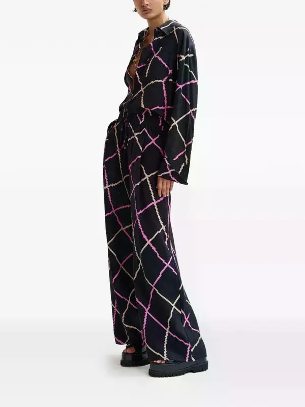 Essentiel Antwerp Patterned Drawstring Trousers