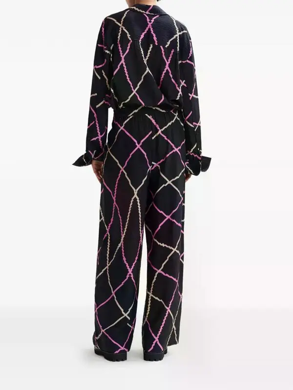 Essentiel Antwerp Patterned Drawstring Trousers