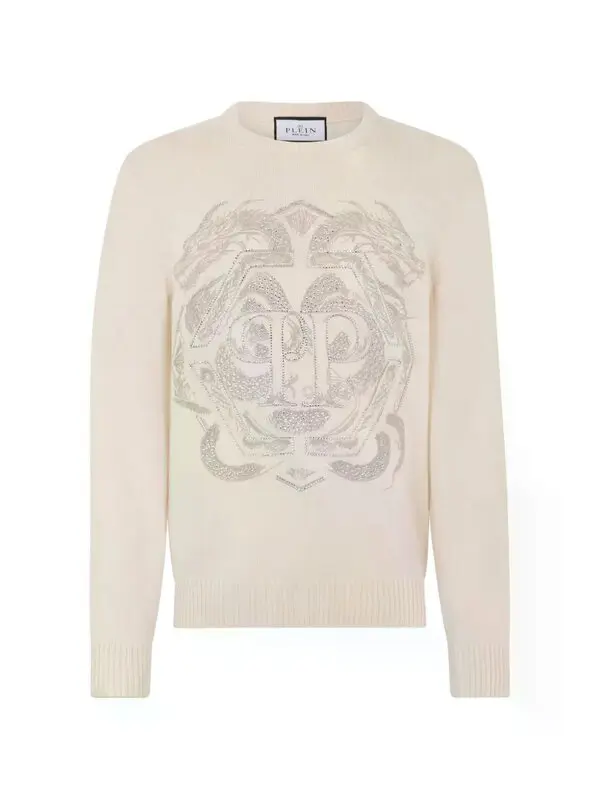 Philipp Plein Graphic Round-neck Sweater