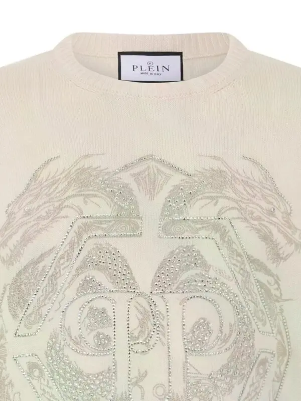 Philipp Plein Graphic Round-neck Sweater