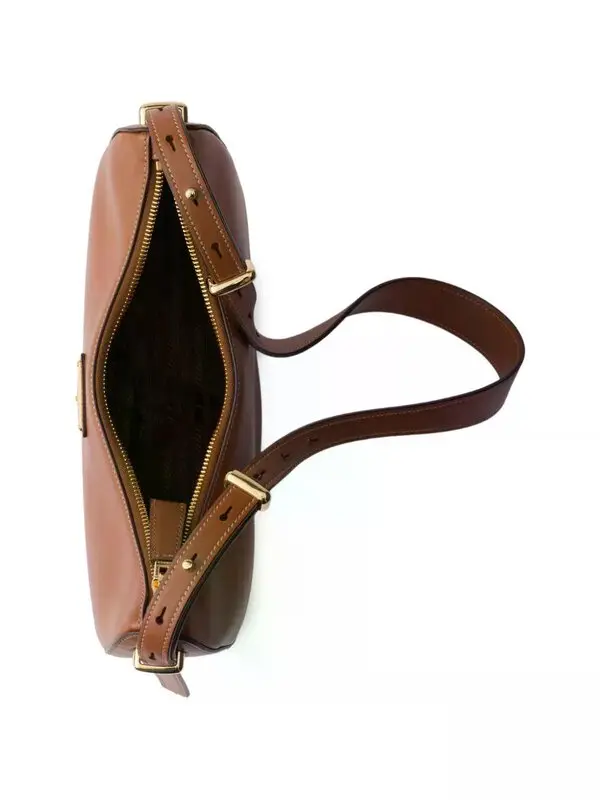 Prada Small Arqué Leather Shoulder Bag