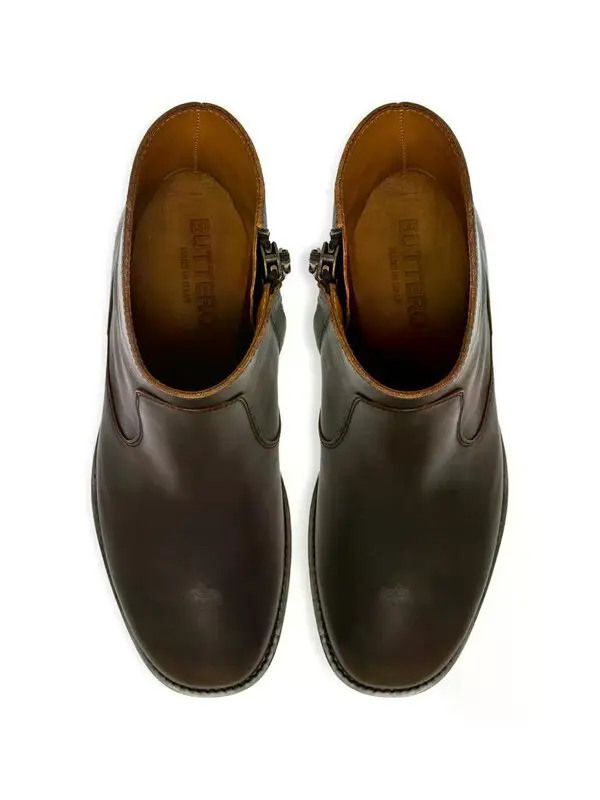 BUTTERO® Leather Ankle Boots
