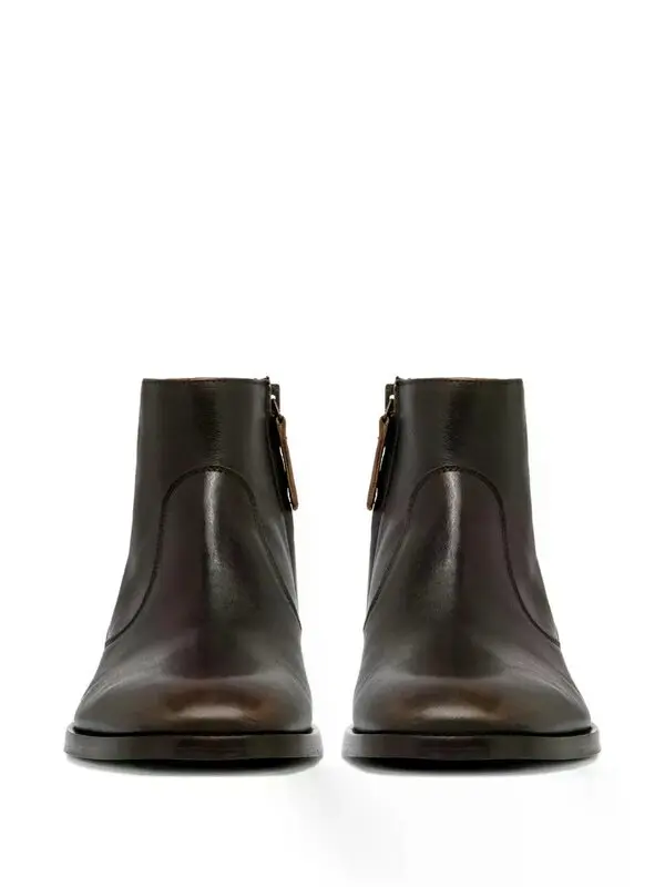 BUTTERO® Leather Ankle Boots