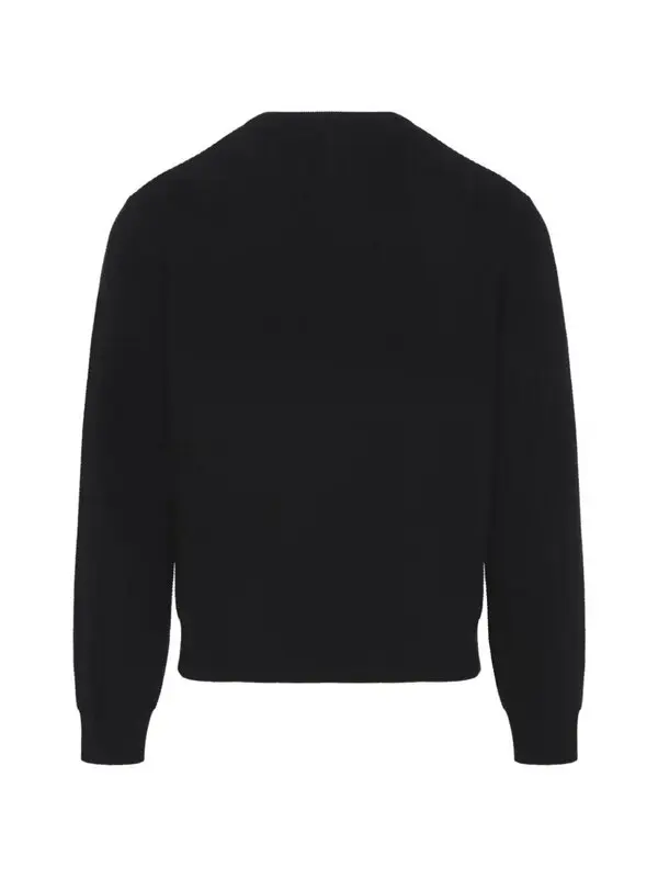 Moncler Logo Patch Wool Sweater