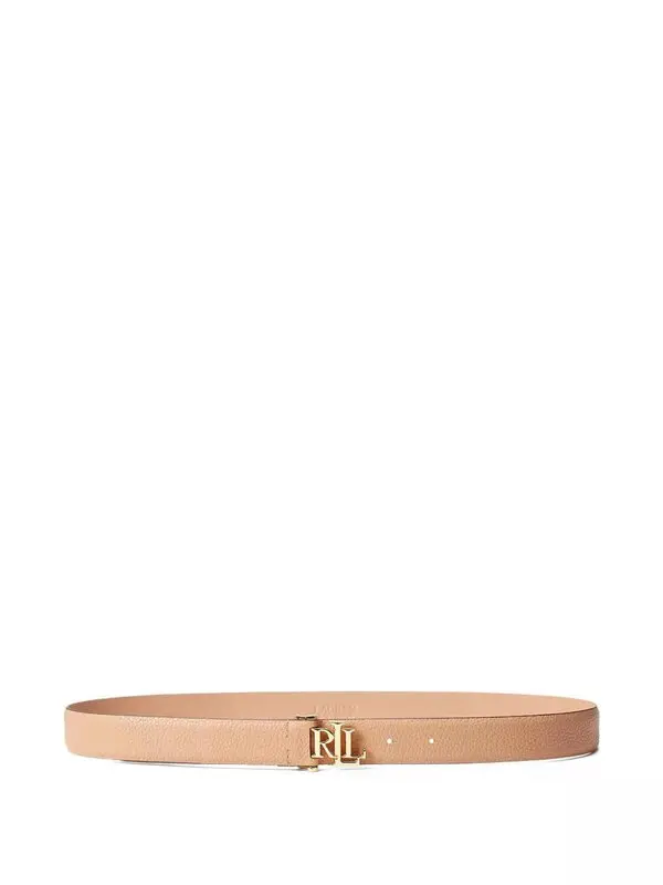 Ralph Lauren Logo Buckle Belt - Neutrals