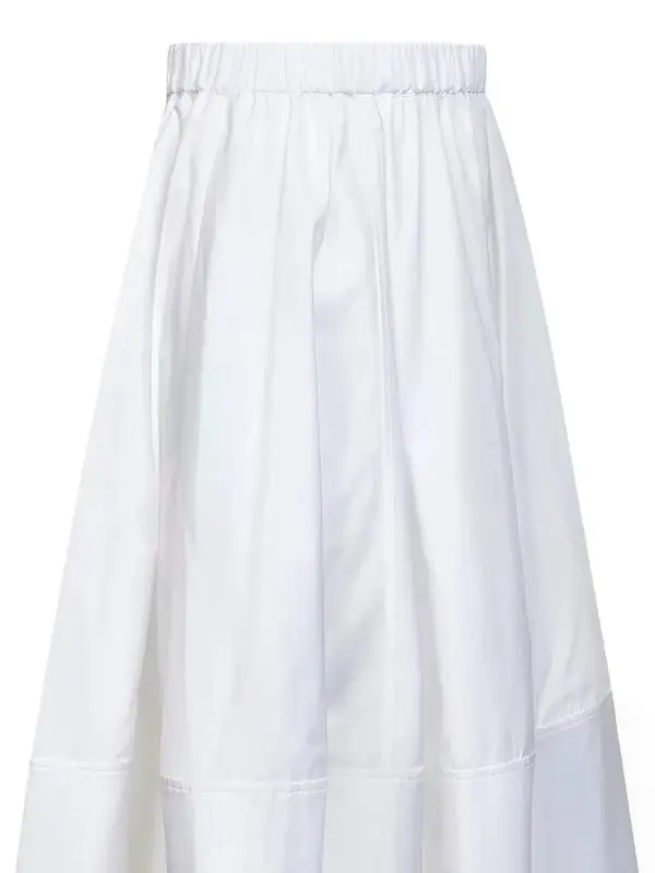 Co Elasticated Gathered Midi Skirt