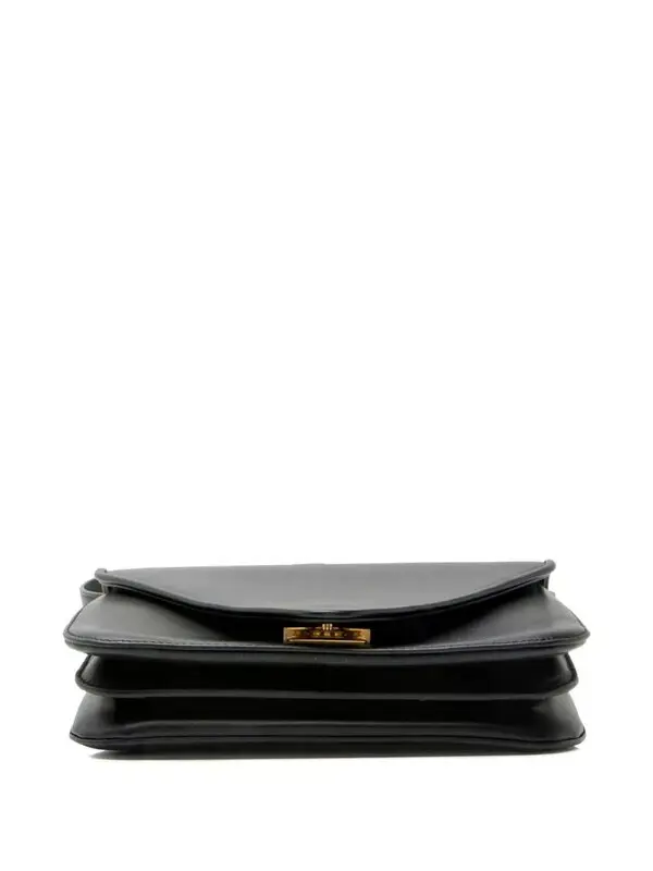 Bottega Veneta Leather Chain-strap Shoulder Bag - Black