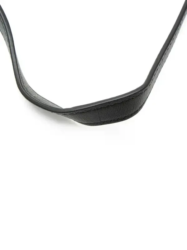 Bottega Veneta Leather Chain-strap Shoulder Bag - Black