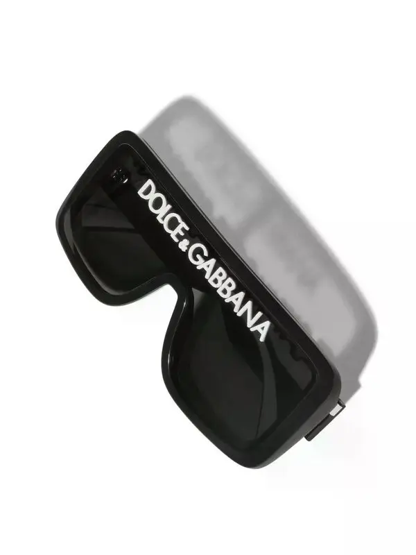 Dolce & Gabbana Logo Rectangle Sunglasses