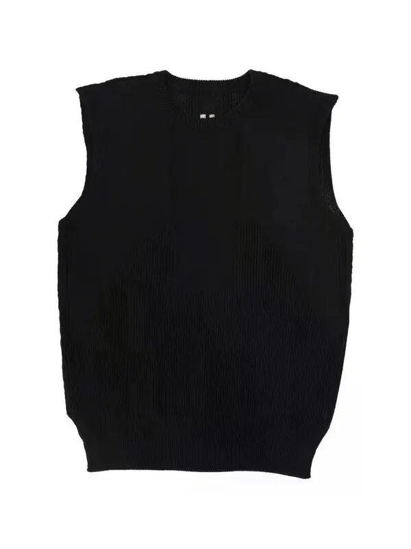 Rick Owens Sleeveless Ribbed Knit Top