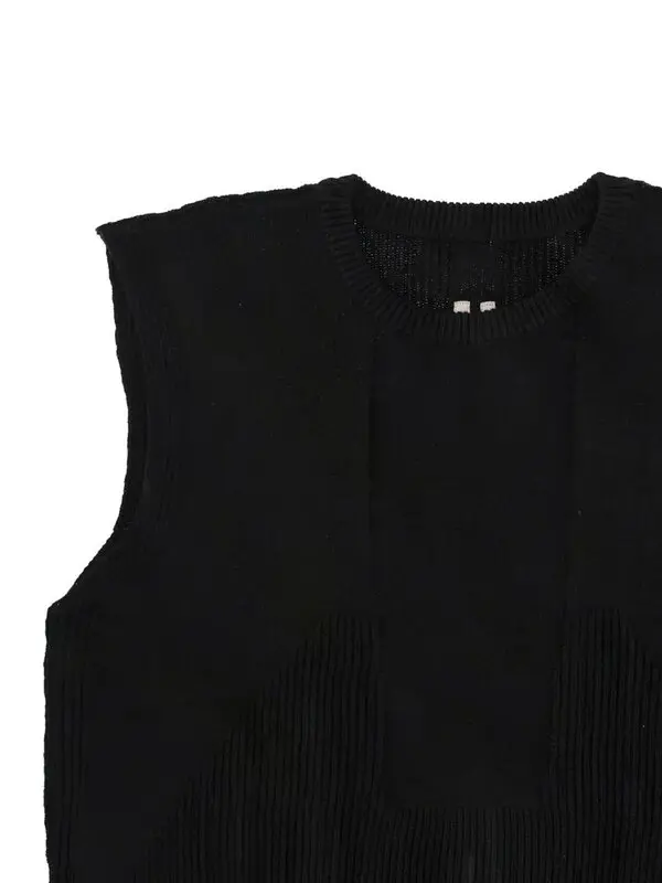 Rick Owens Sleeveless Ribbed Knit Top