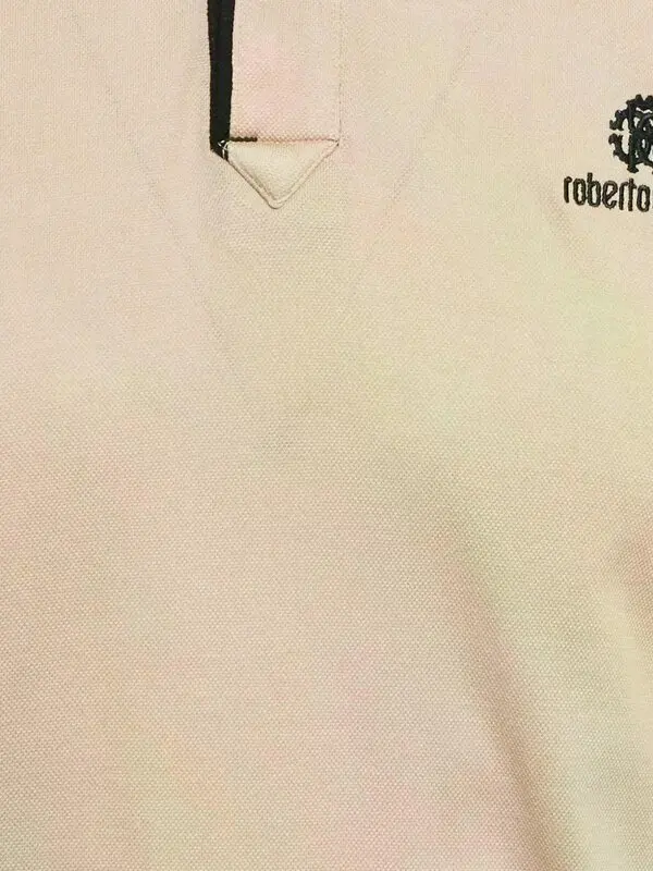 Roberto Cavalli Embroidery-logo Polo Shirt