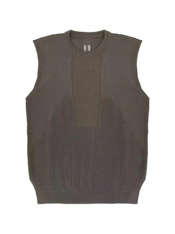 Rick Owens Ribbed-knit Vest