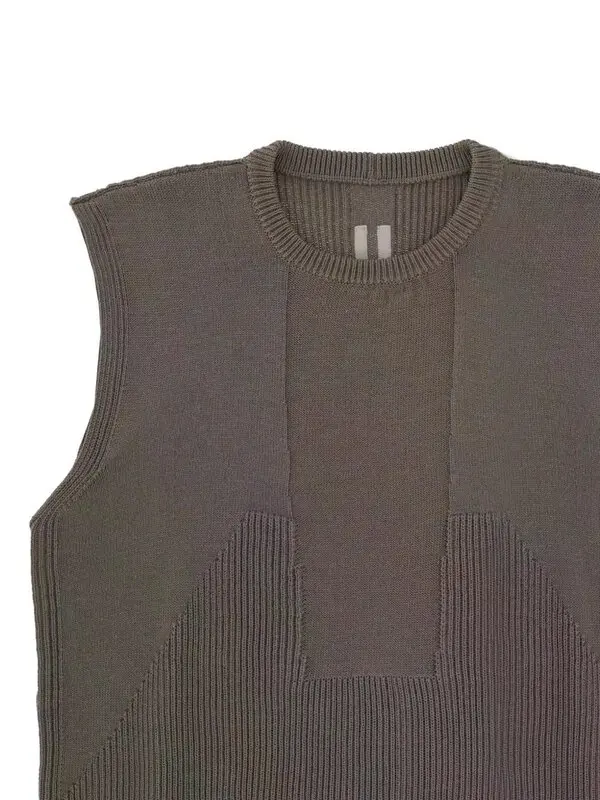 Rick Owens Ribbed-knit Vest