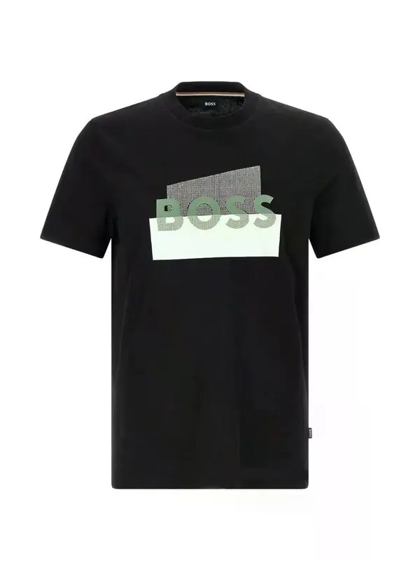 BOSS Logo-print T-shirt - Black