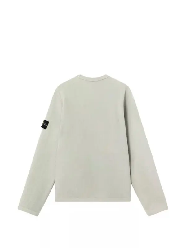 Stone Island Logo-patch Crew-neck Sweater