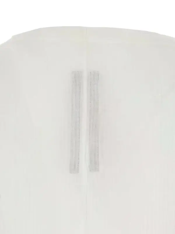 Rick Owens Long-sleeved Ribbed T-shirt - Neutrals