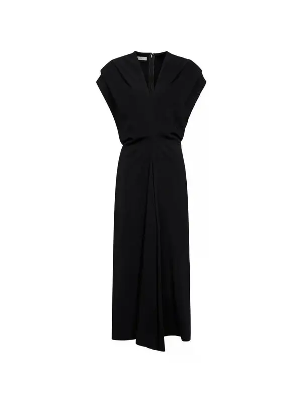Co V-neck Midi Dress