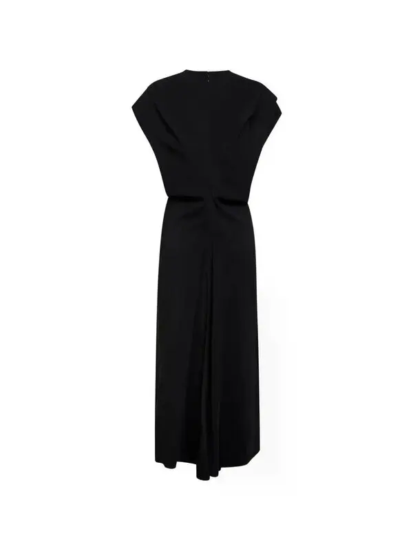 Co V-neck Midi Dress