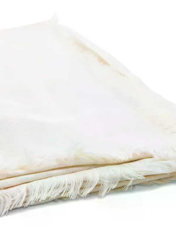 Elisabetta Franchi Fringed Scarf - Neutrals
