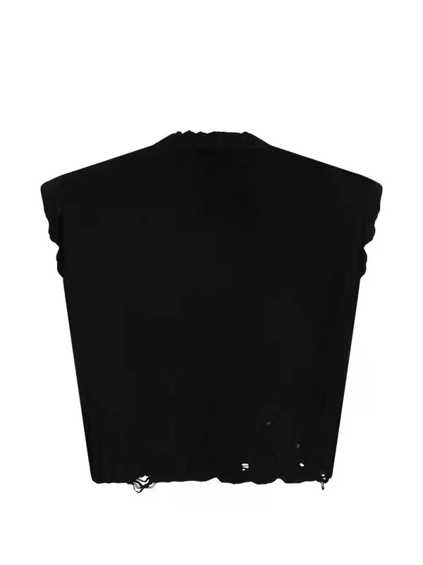 Marni Distressed Sleeveless Vest