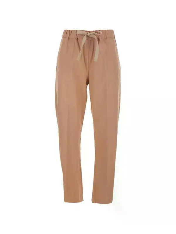 SEMICOUTURE Buddy Drawstring Trousers - Pink