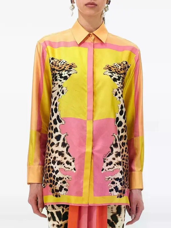 Roberto Cavalli Printed Blouse