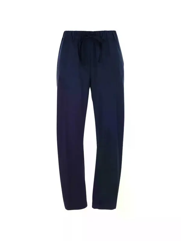 SEMICOUTURE Drawstring Trousers - Blue