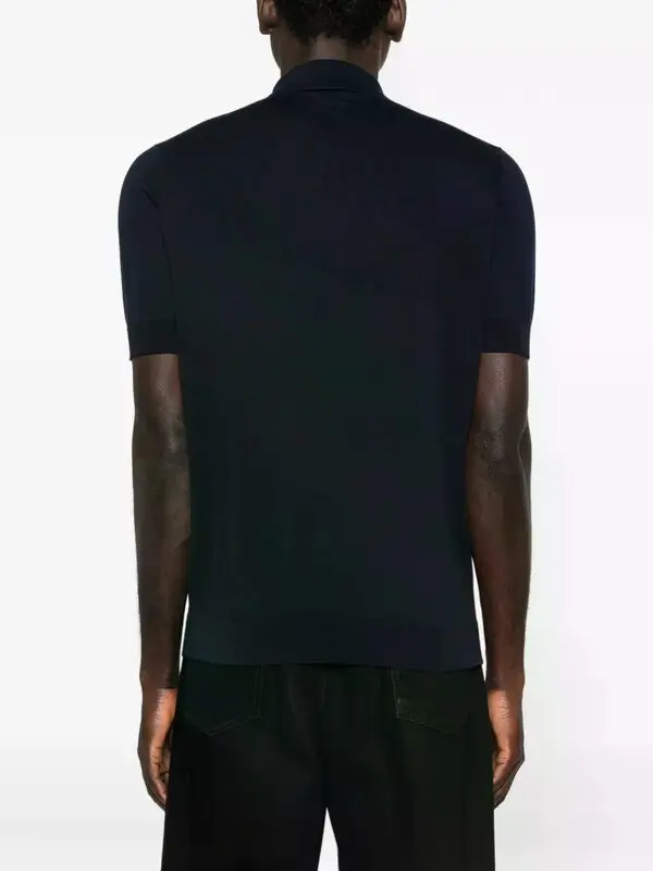 LARDINI Button Polo Shirt